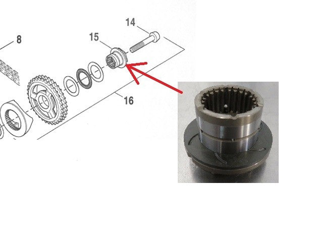 Sprocket Retainer, Machined