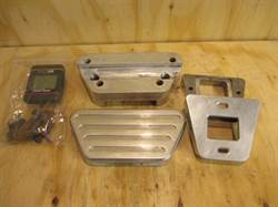 Riser,Top Clamp & Speedo Bracket used